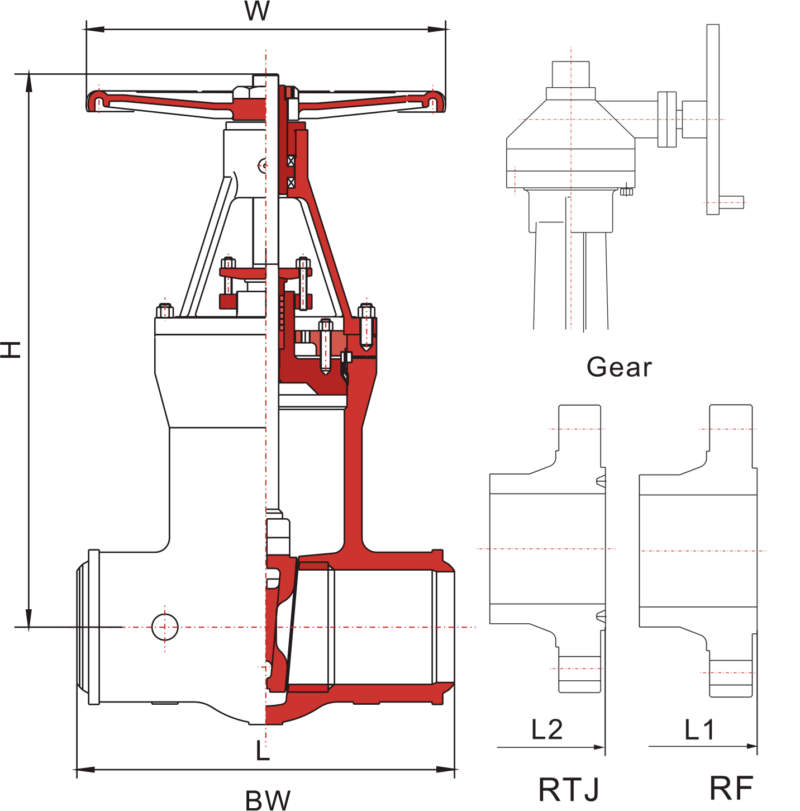 Pressure Seal Gate Valves - YVI Valve